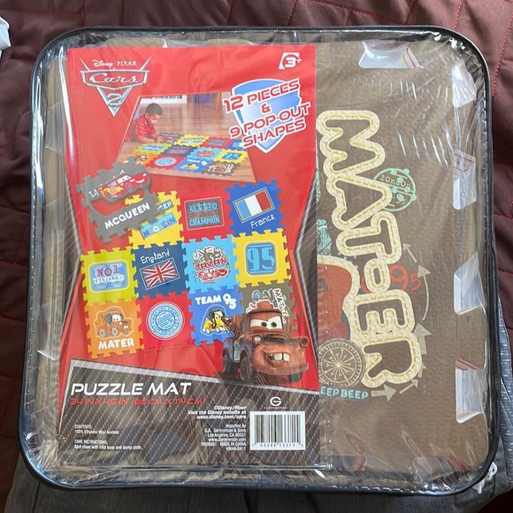 Disney | Toys | Disney Cars 2 Puzzle Mat New | Poshmark